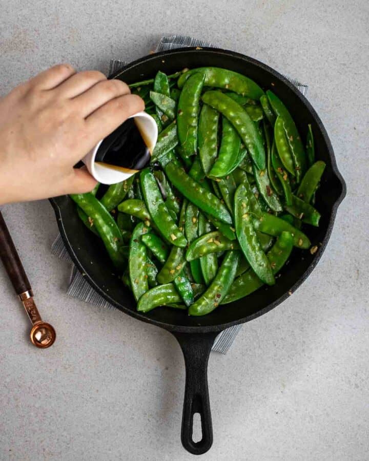 Chinese Snow Peas Stir-fry – My Plantiful Cooking