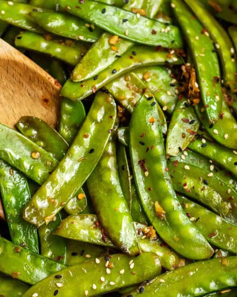 Chinese Snow Peas Stir-fry – My Plantiful Cooking