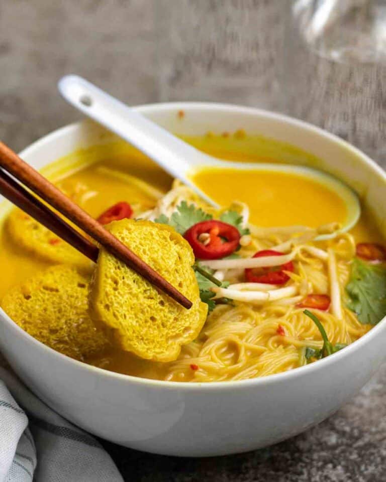 Creamy Malaysian Vegan Laksa – My Plantiful Cooking