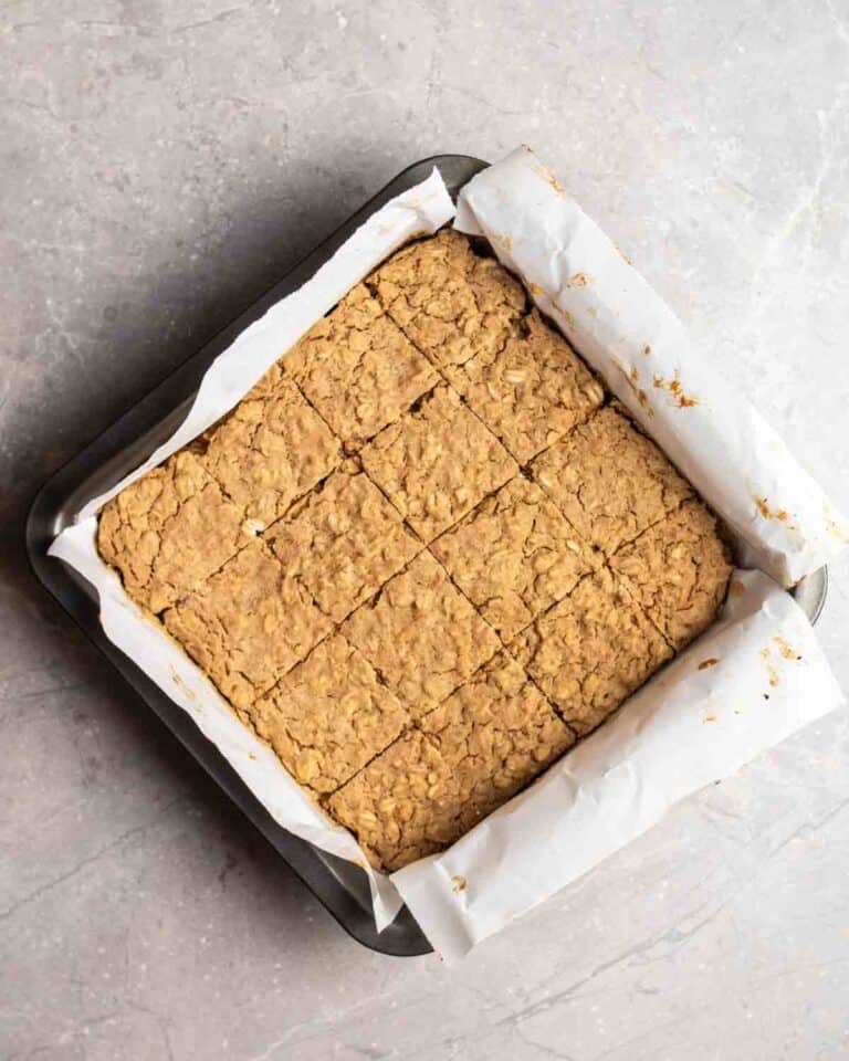 Healthy Protein flapjacks – My Plantiful Cooking