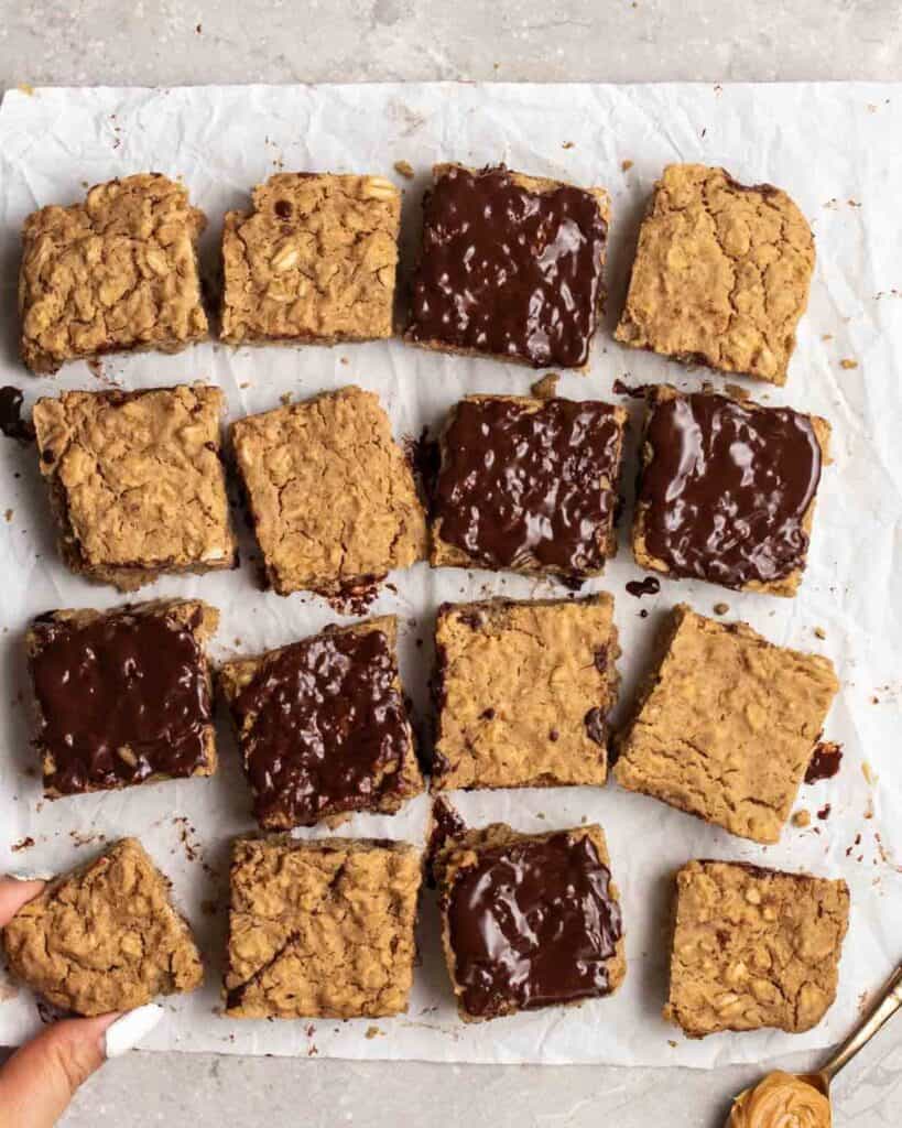 Healthy Protein flapjacks – My Plantiful Cooking