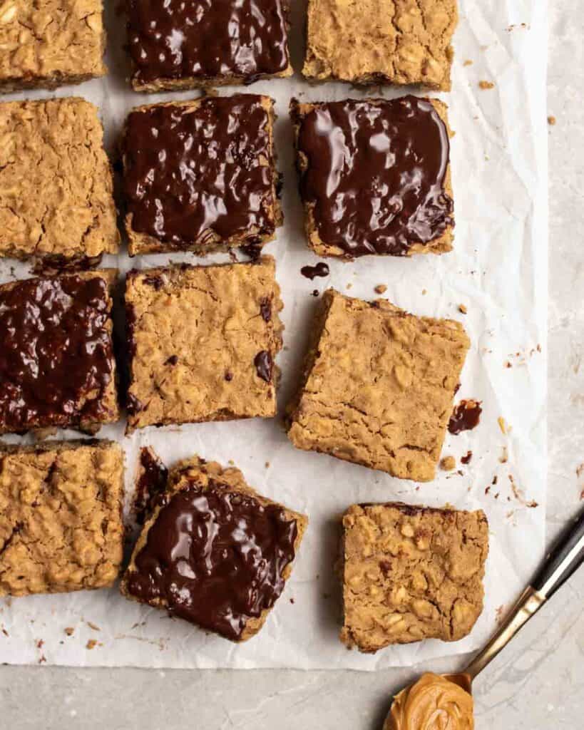 Healthy Protein flapjacks – My Plantiful Cooking