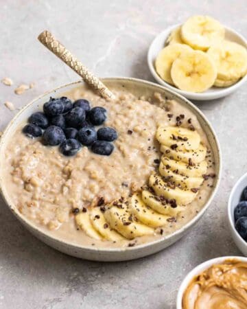 Creamy Protein Steel Cut Oats – My Plantiful Cooking