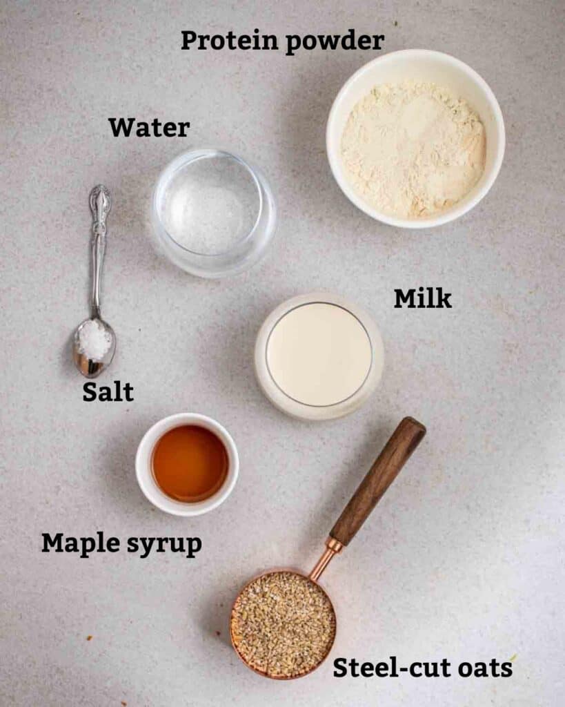 Creamy Protein Steel Cut Oats – My Plantiful Cooking