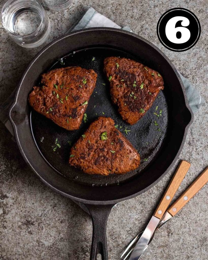 Juicy Vegan Seitan Steak – My Plantiful Cooking