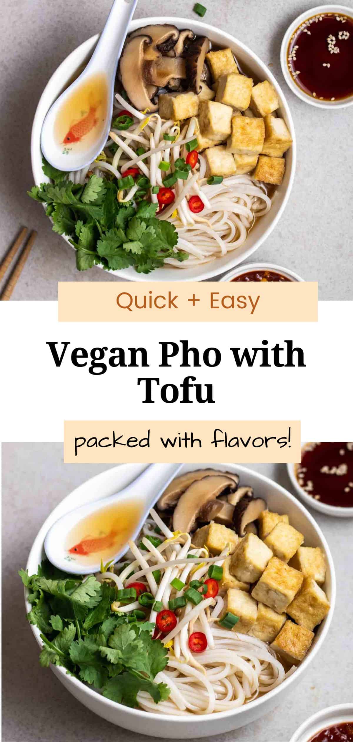 Vegan Pho with Tofu – My Plantiful Cooking
