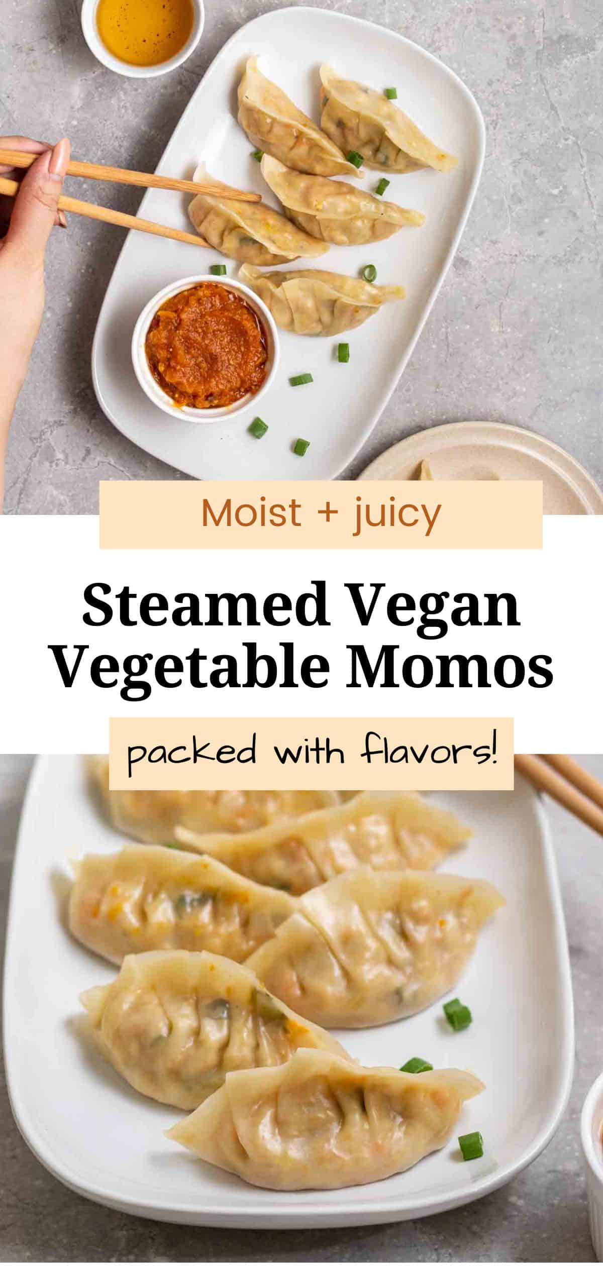 Easy Vegan Momos – My Plantiful Cooking