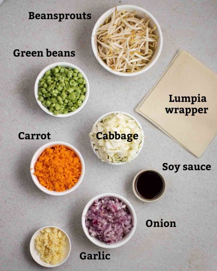 Vegetable Lumpia (Lumpiang Gulay) – My Plantiful Cooking