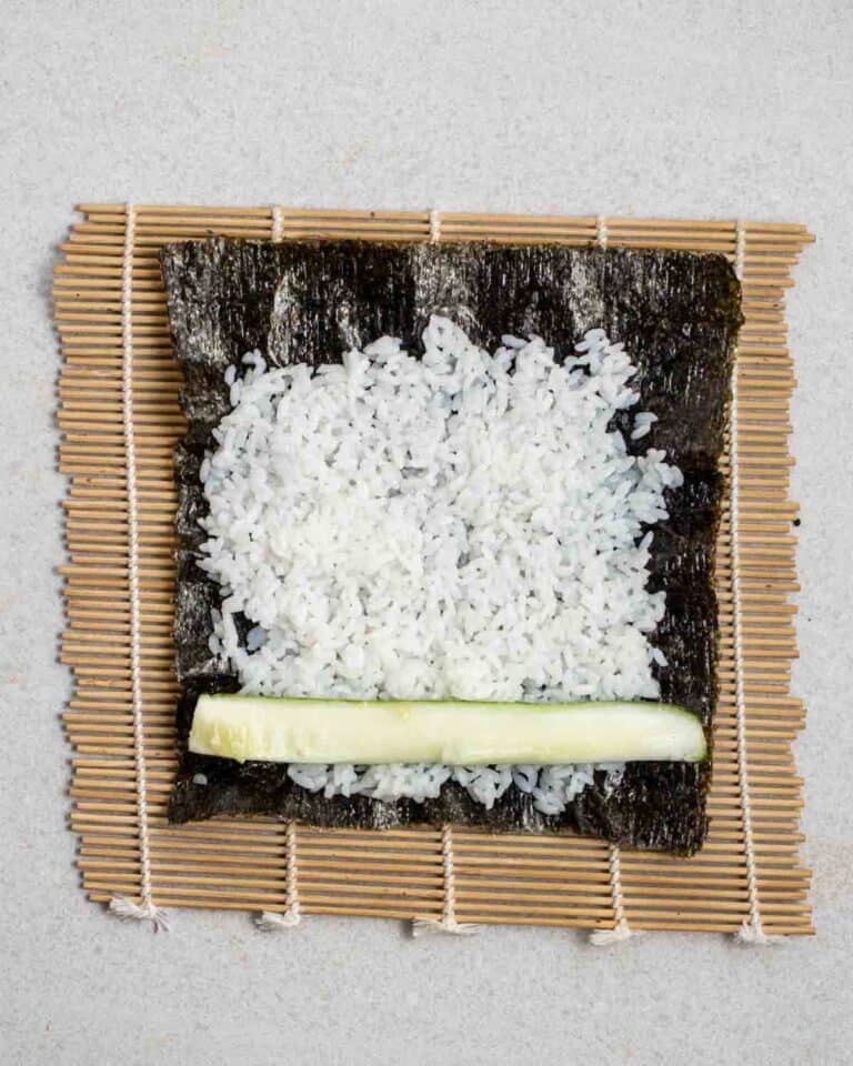 Kappa Maki (cucumber sushi rolls) – My Plantiful Cooking