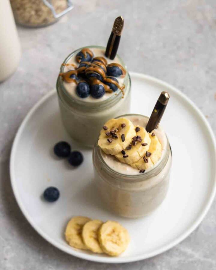 Overnight Oats without Chia Seeds – My Plantiful Cooking