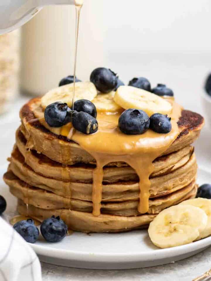 Fluffy Soy Milk Pancakes – My Plantiful Cooking