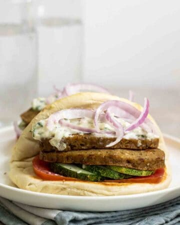 Vegan Gyros (with seitan gyro meat) – My Plantiful Cooking