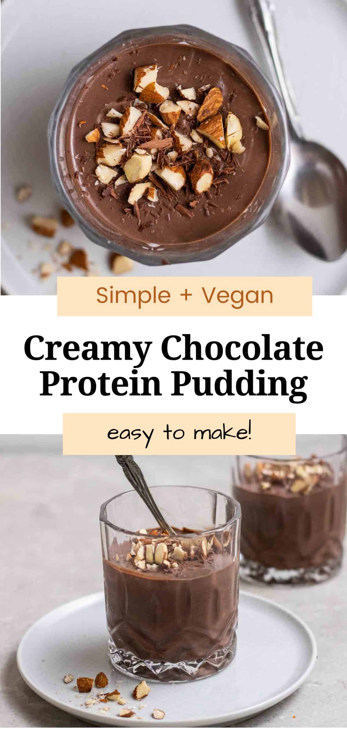 Creamy Chocolate Protein Pudding – My Plantiful Cooking