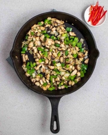 Tofu Sisig (Sizzling tofu) – My Plantiful Cooking