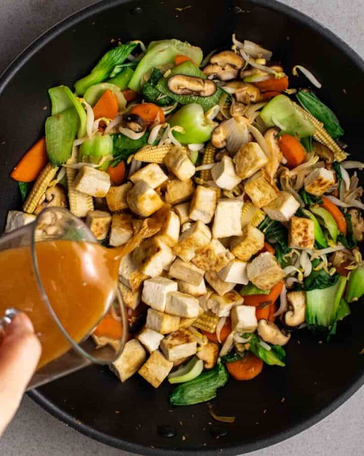 Vegan Chop Suey (with tofu) – My Plantiful Cooking