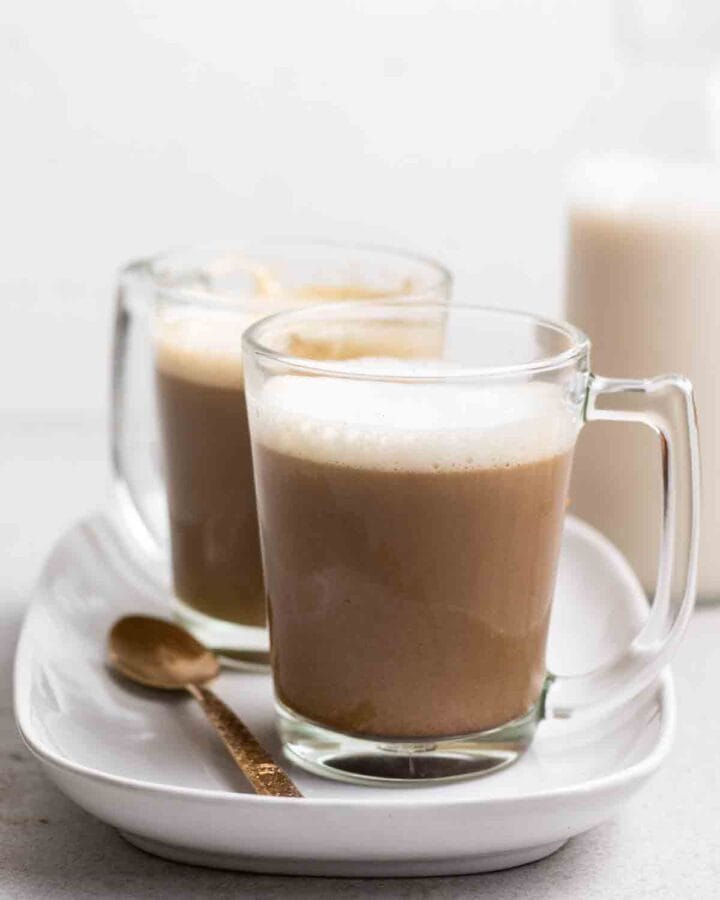 Creamy Soy Latte – My Plantiful Cooking