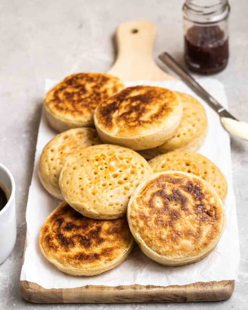 Vegan Crumpets – My Plantiful Cooking