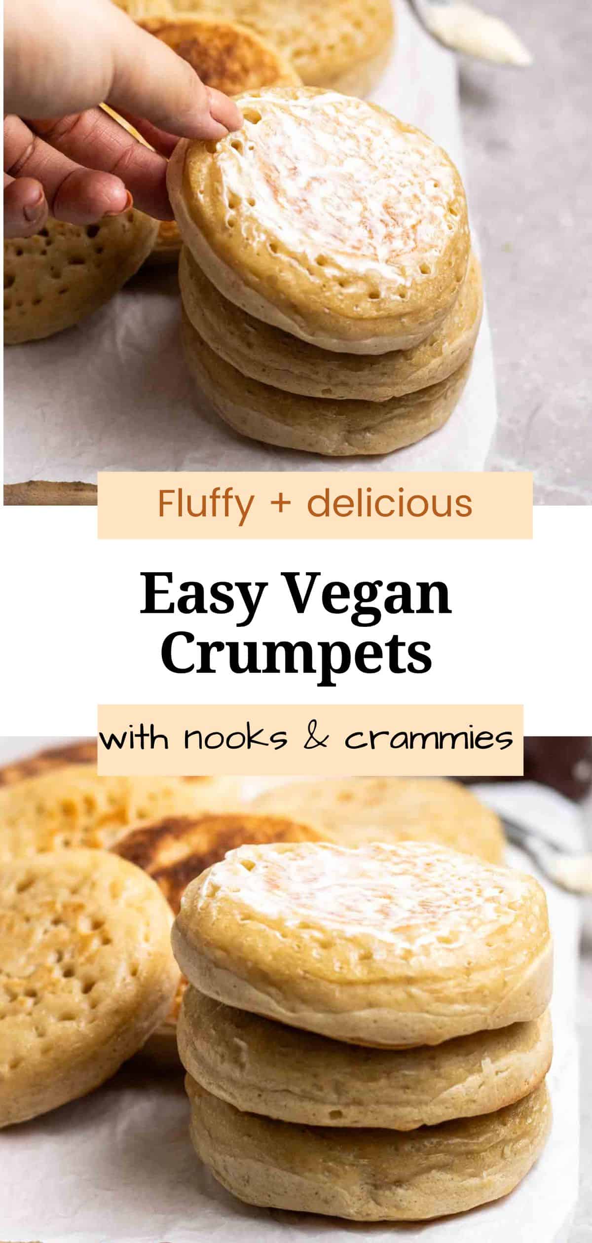 Vegan Crumpets – My Plantiful Cooking