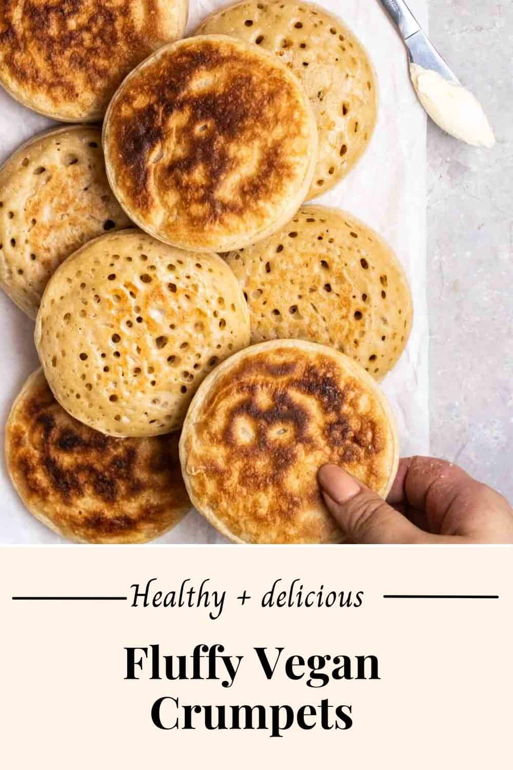 Vegan Crumpets – My Plantiful Cooking