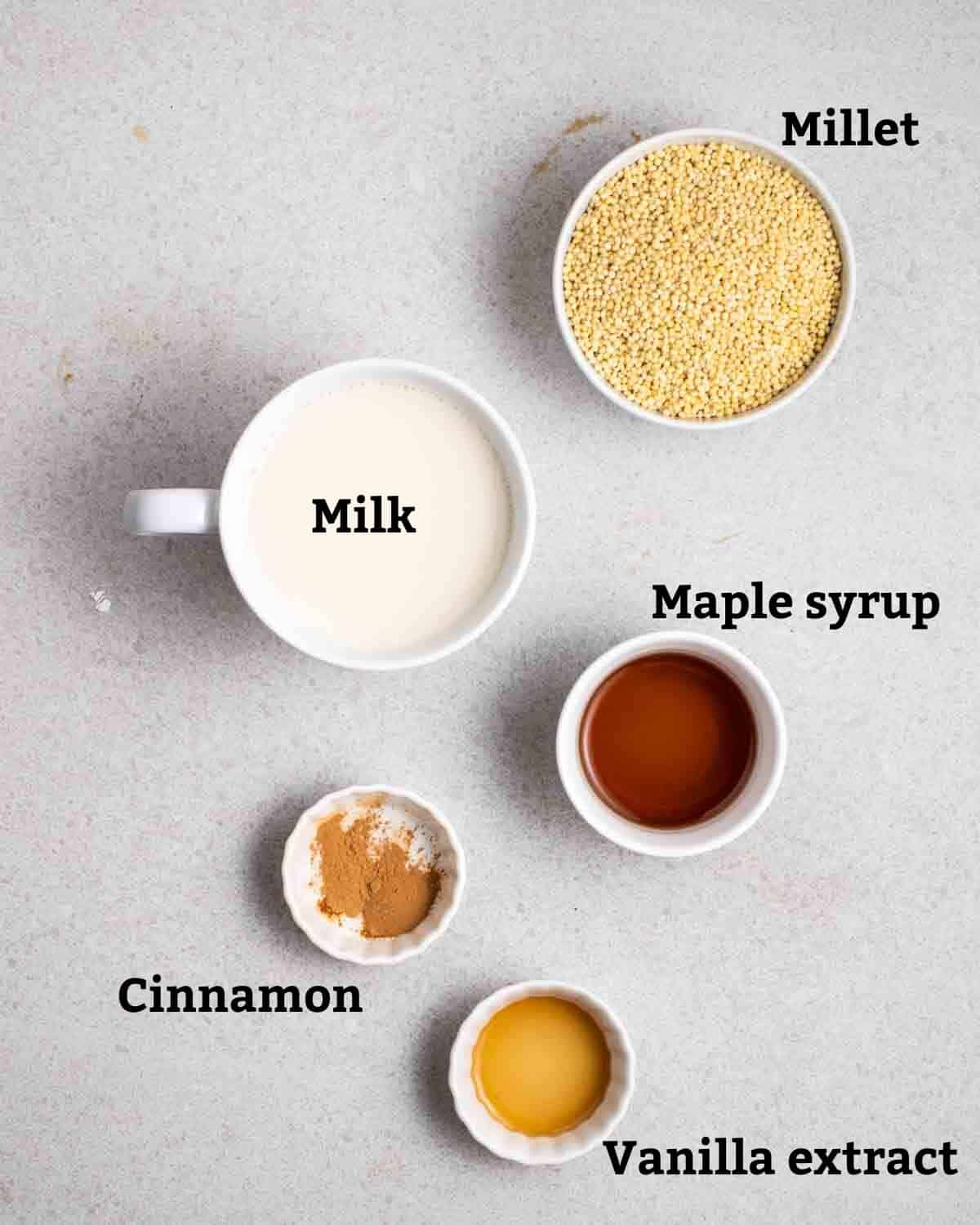 Creamy Millet Porridge – My Plantiful Cooking