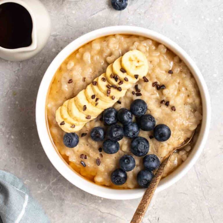 Creamy Barley Porridge – My Plantiful Cooking