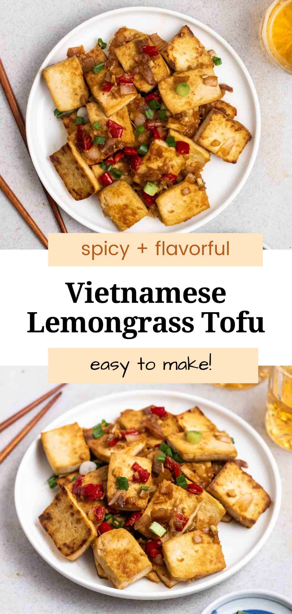 Lemongrass tofu – My Plantiful Cooking