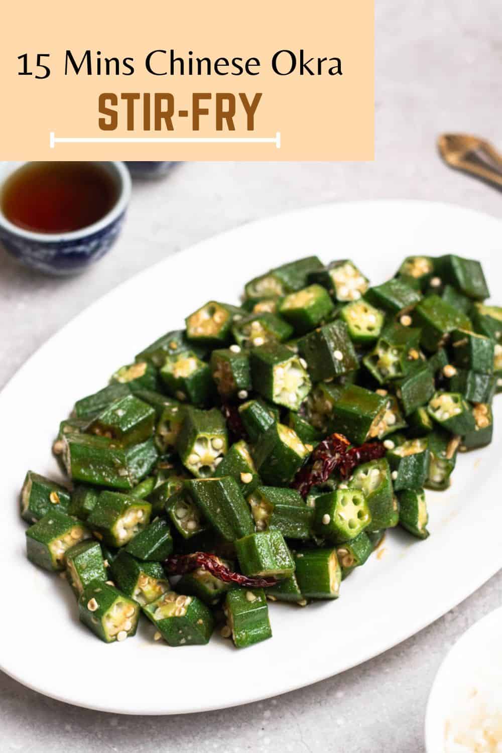 Chinese Okra Stir-fry – My Plantiful Cooking