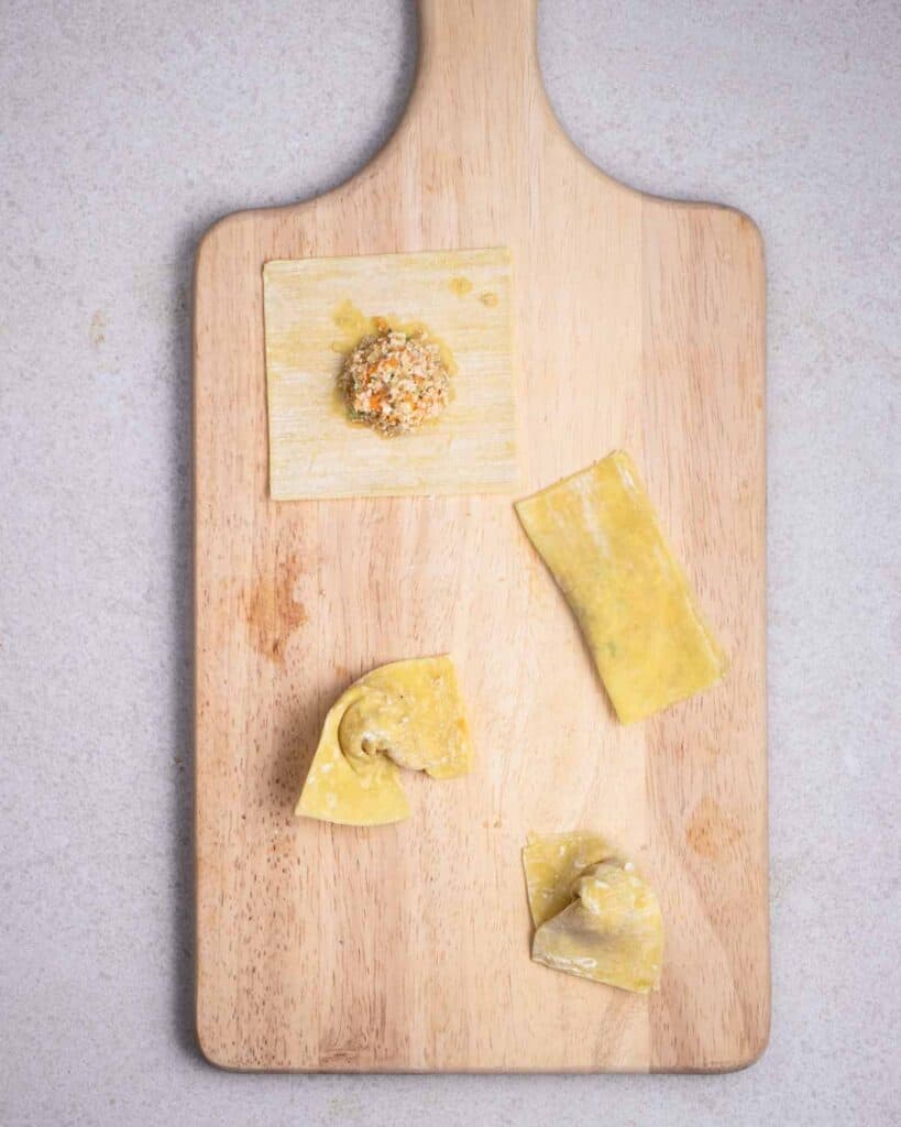 Vegan Wontons (soup or fried) – My Plantiful Cooking