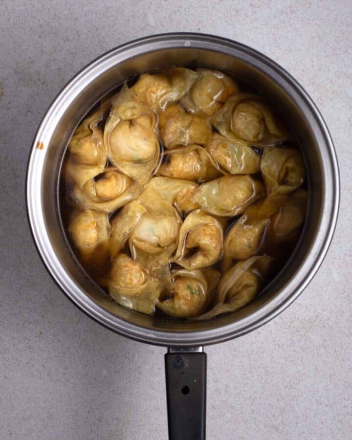 Vegan Wontons (soup or fried) – My Plantiful Cooking