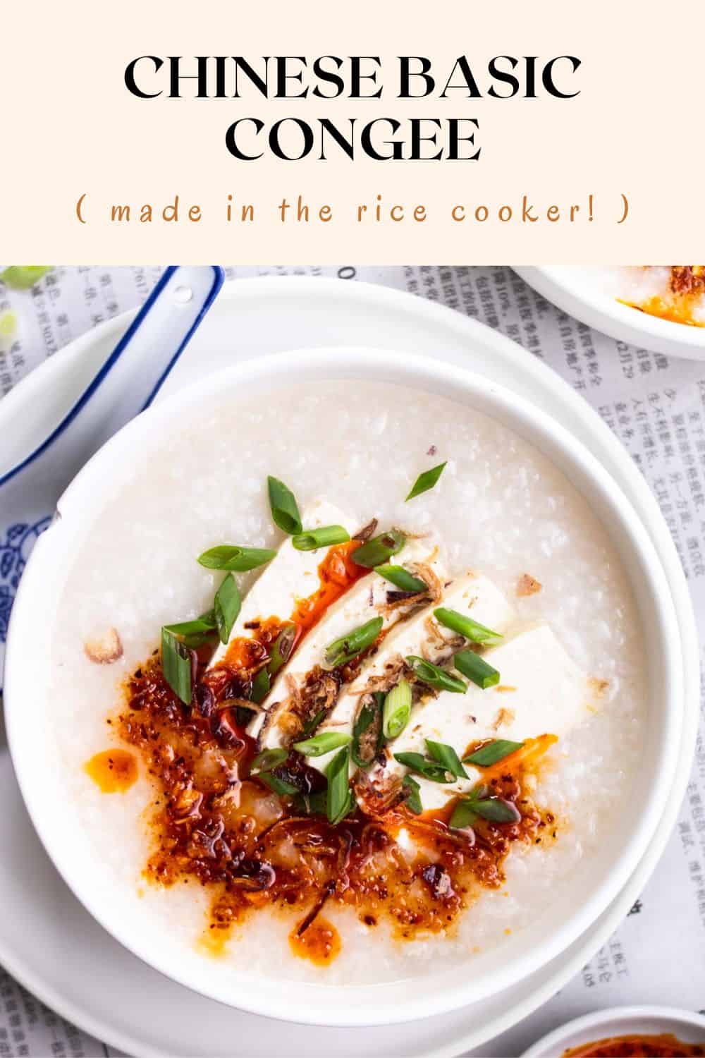 Creamy Rice Cooker Congee – My Plantiful Cooking