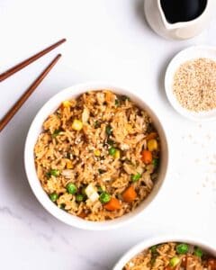 Frozen Vegetable Fried Rice – My Plantiful Cooking