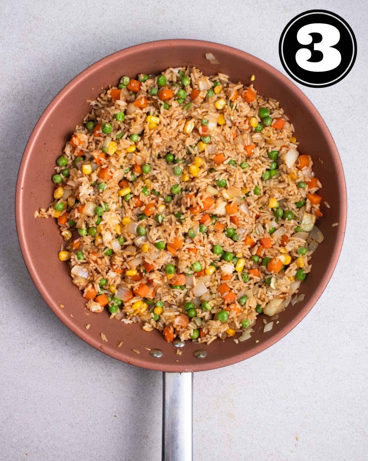 Frozen Vegetable Fried Rice – My Plantiful Cooking