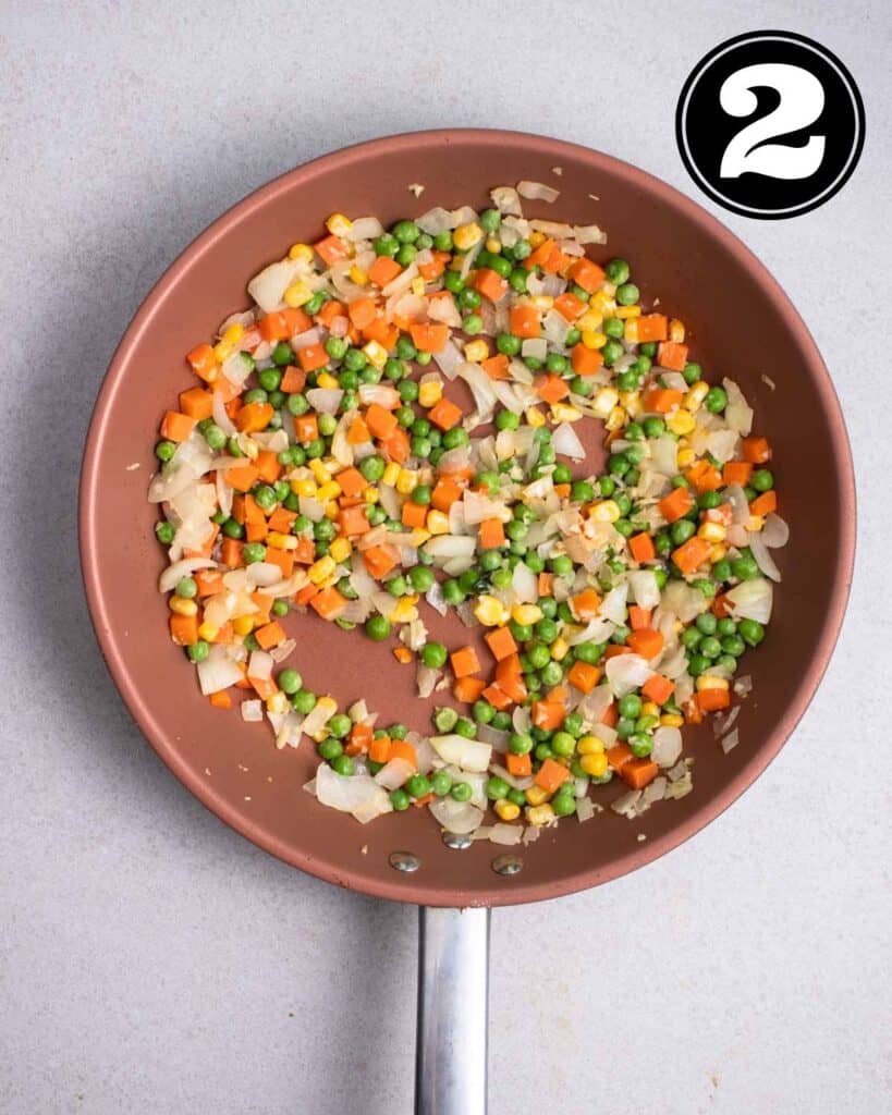 Frozen Vegetable Fried Rice – My Plantiful Cooking