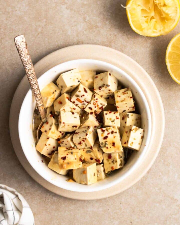 Vegan Tofu Feta Cheese – My Plantiful Cooking