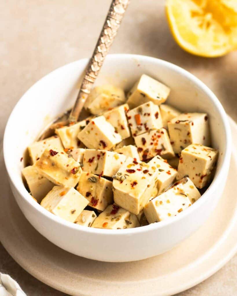 Vegan Tofu Feta Cheese – My Plantiful Cooking