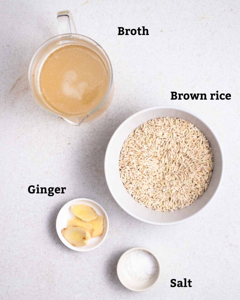 Creamy Brown Rice Congee – My Plantiful Cooking