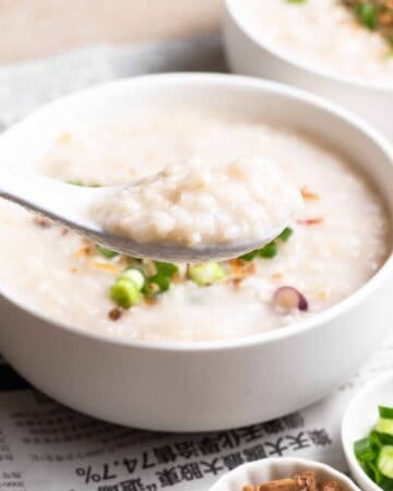 Creamy Brown Rice Congee – My Plantiful Cooking