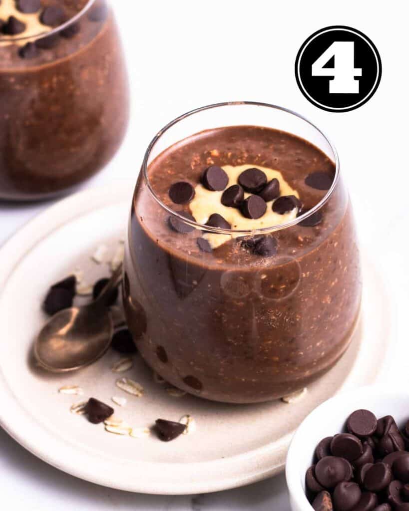 Chocolate Protein Overnight Oats – My Plantiful Cooking