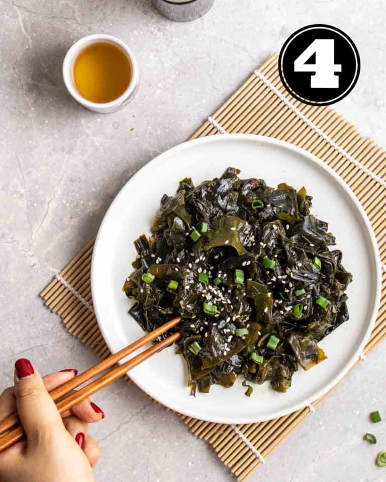 Japanese Wakame Seaweed Salad – My Plantiful Cooking