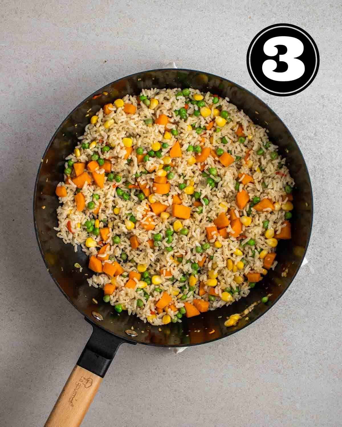 Vegetable Thai Fried Rice – My Plantiful Cooking